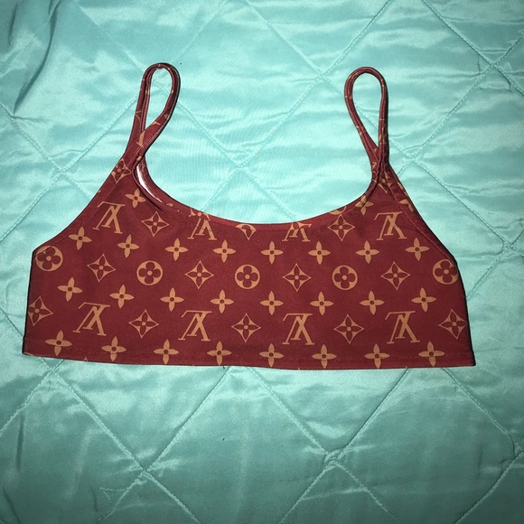 Lv Crop Top | semashow.com